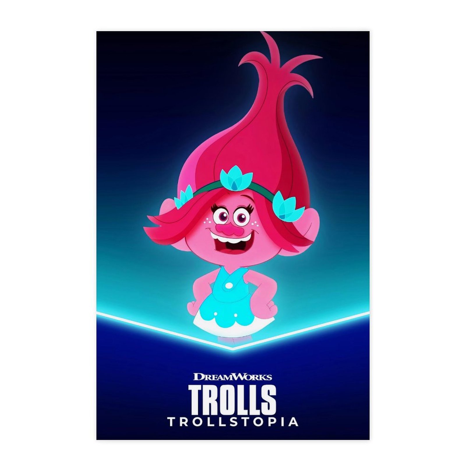 Trolls World Tour Anime stickers posters wall decoration 40*60（cm ...