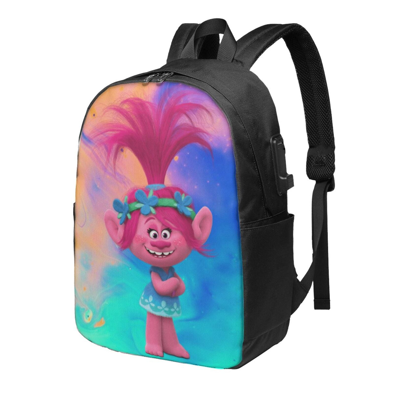 Trolls World Tour Backpack Laptop Daypack School Bag Bookbag Student ...