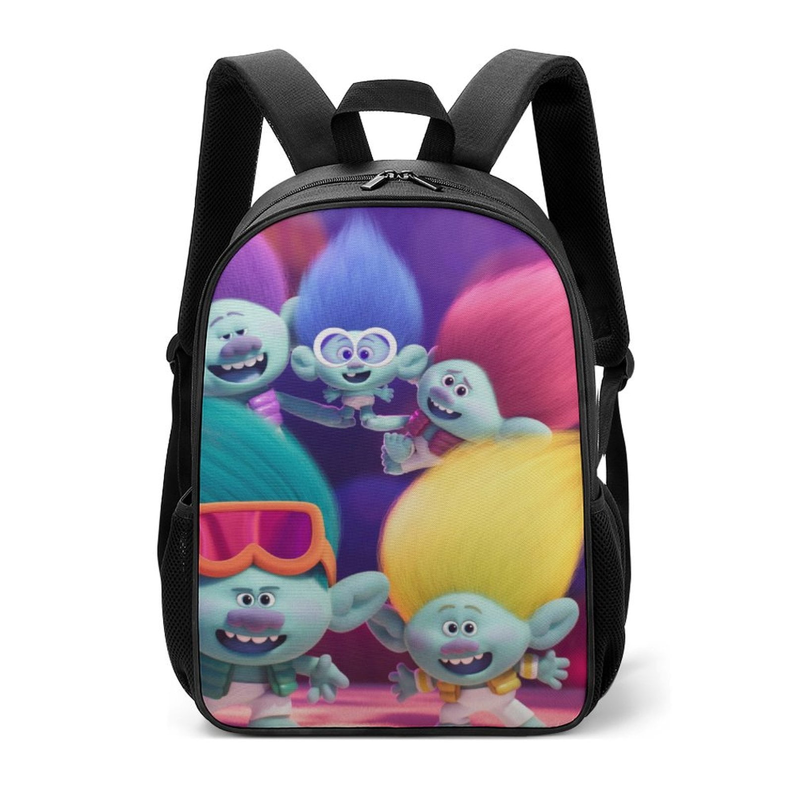Trolls World Tour Characters Backpack Daypack Multipurpose School Bag ...