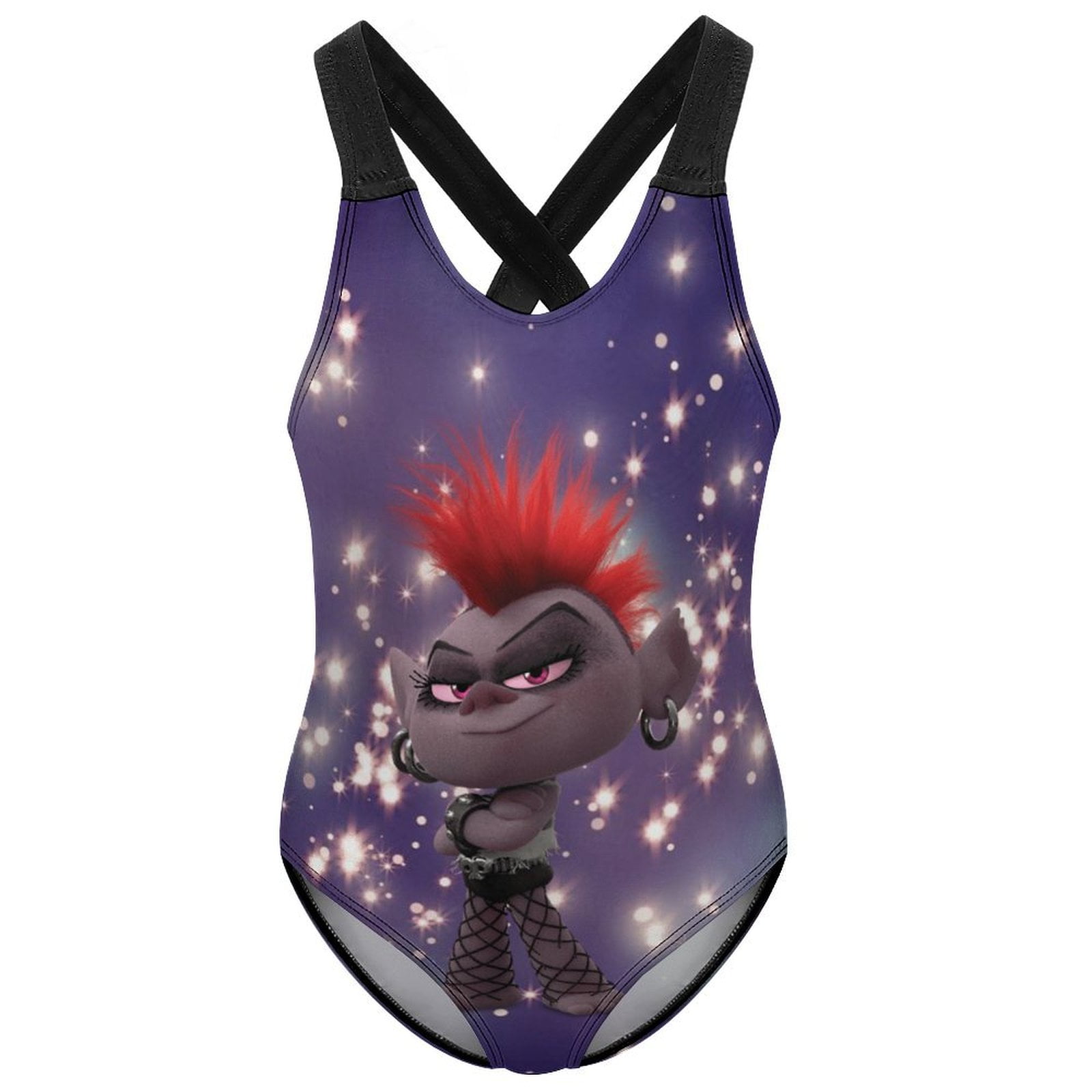 Trolls World Tour Children's One-piece Swimsuit Summer Girl's Swimming ...