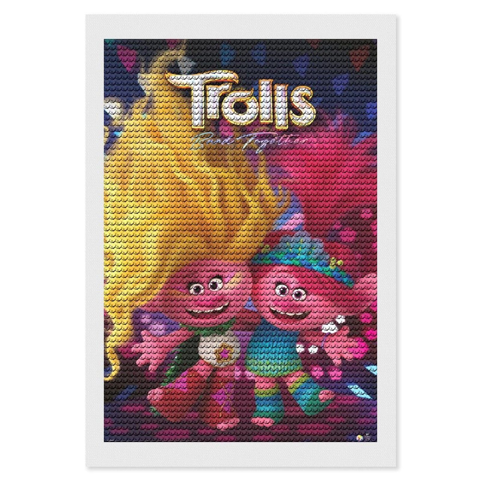 TRo-lls World Diamond Art Kits DIY 5D Anime Painting by Number Kits ...