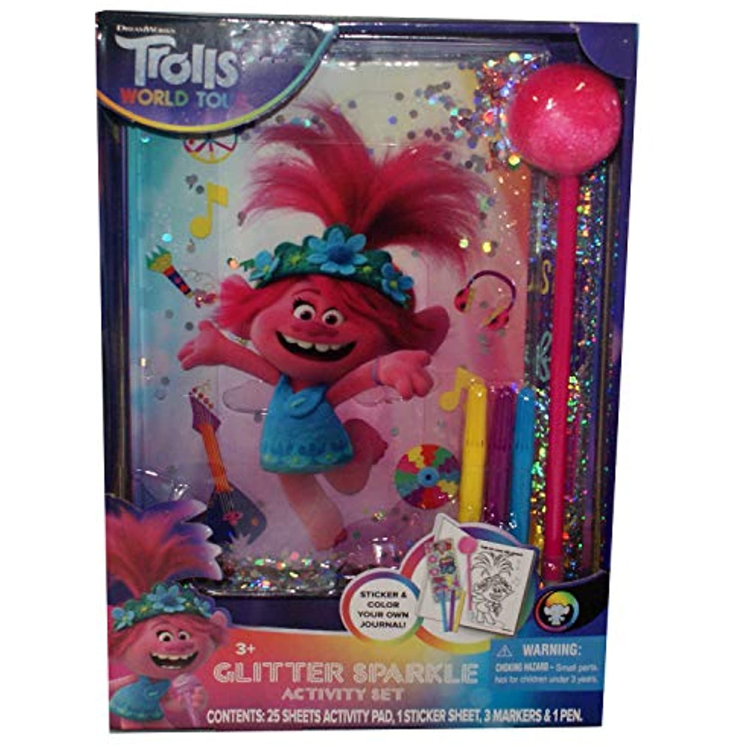 Trolls World Tour Glitter Sparkle Activity Set - Walmart.com