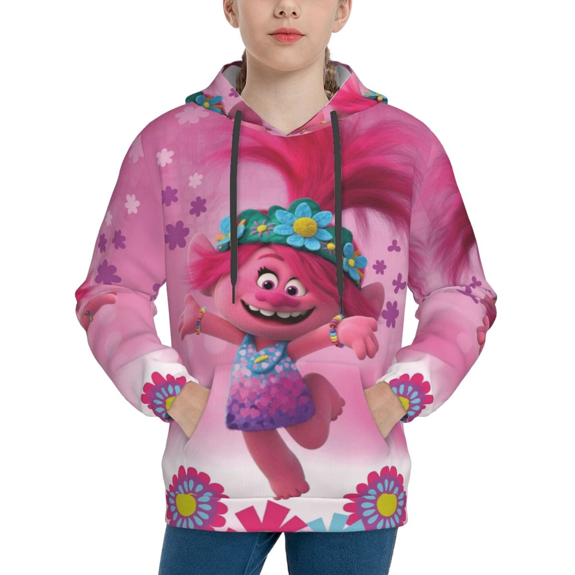 Trolls World Tour Kids' Hoodie 3d Print Sweatshirt Soft Pullover Hooded ...