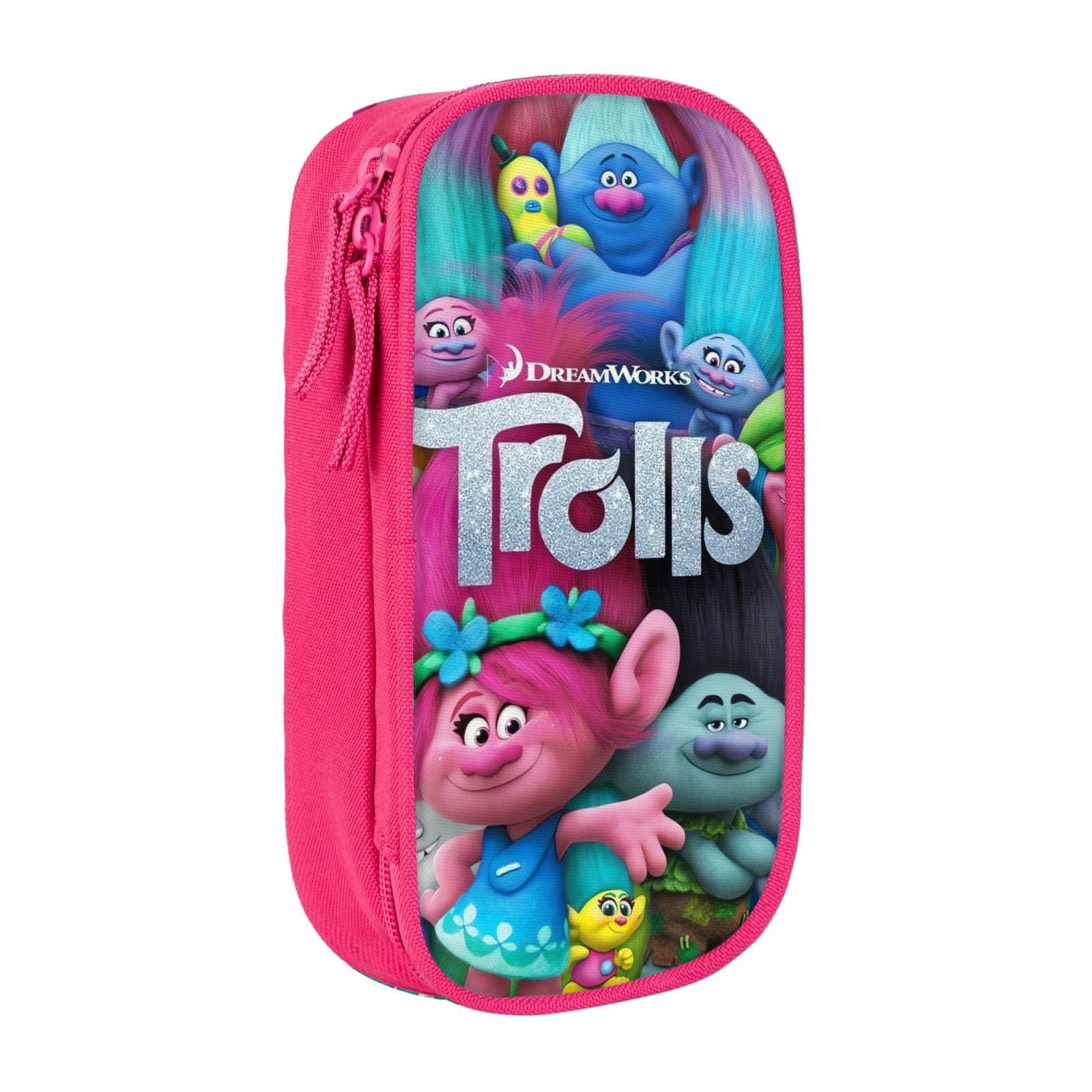 Trolls World Tour Pencil Case, Multipurpose Pencase ,Large Capacity ...