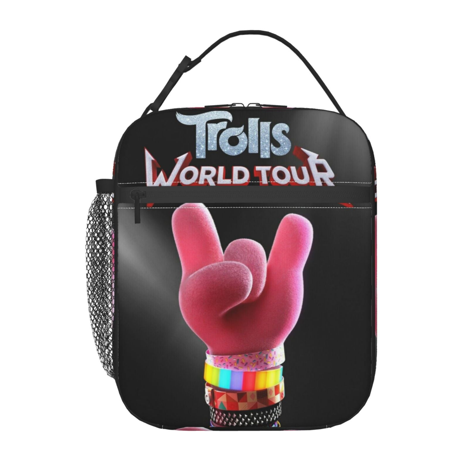 Trolls World Tour Poster Insulated Lunch Bag Portable Tote Bento Bag ...