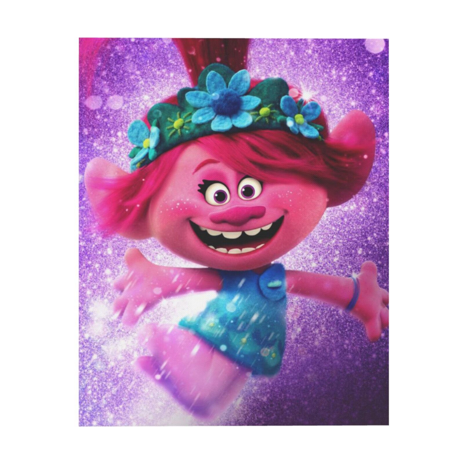 Trolls World Tour Princess Canvas Decorative Poster Gift Art Picture ...