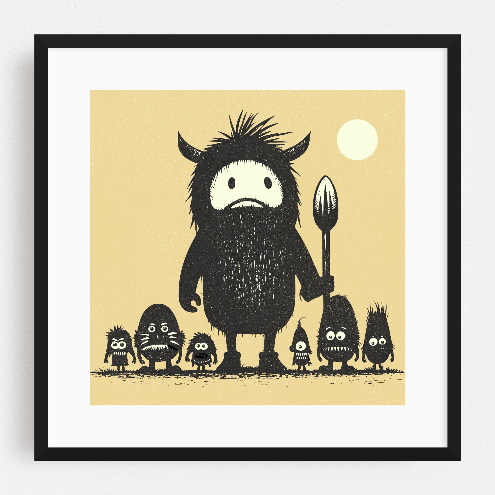 Trolls and Creatures. Magical Creatures - Illustration Whimsical ...