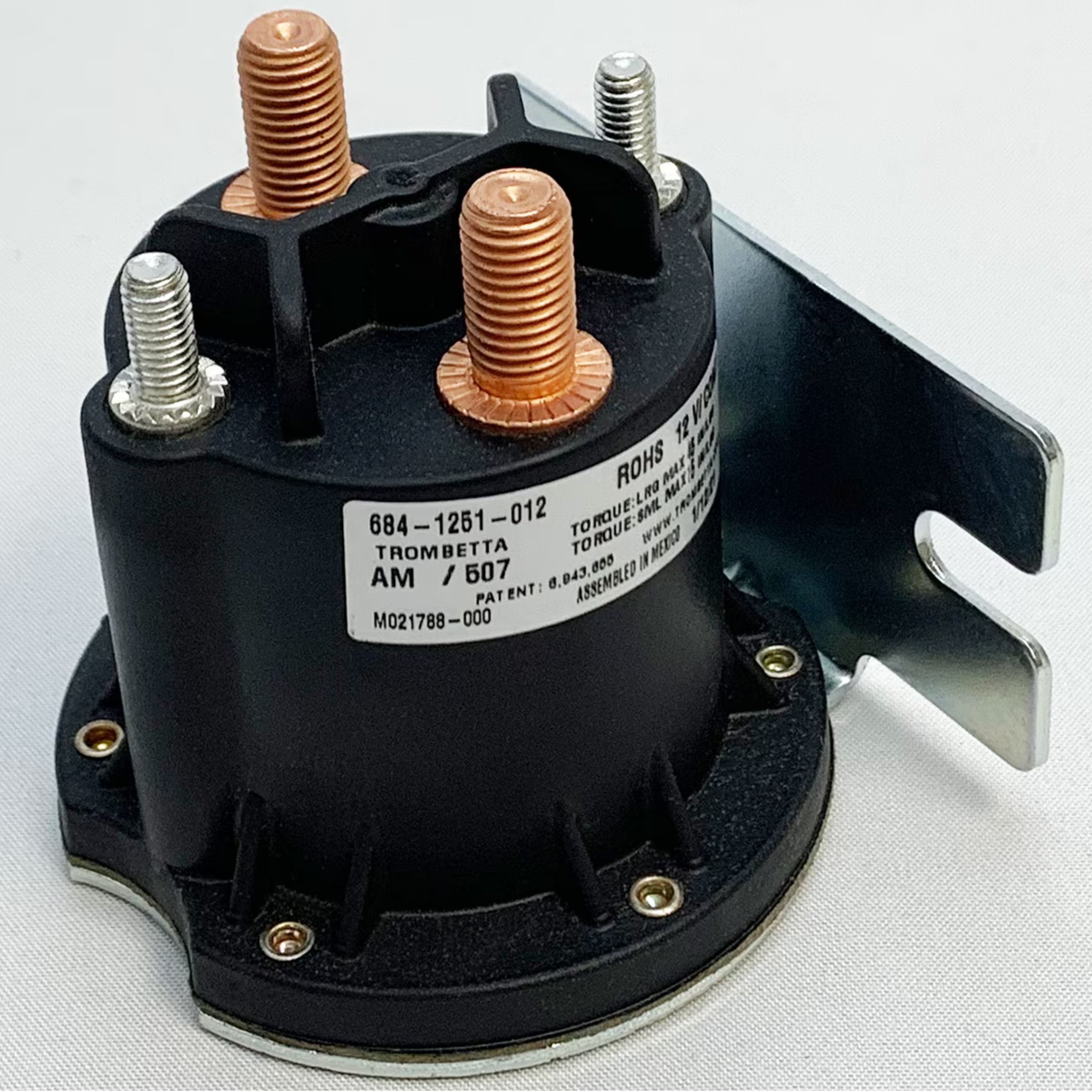 Trombetta 684-1251-012 12V Power Seal DC Contactor, 1 Pack - Walmart.com