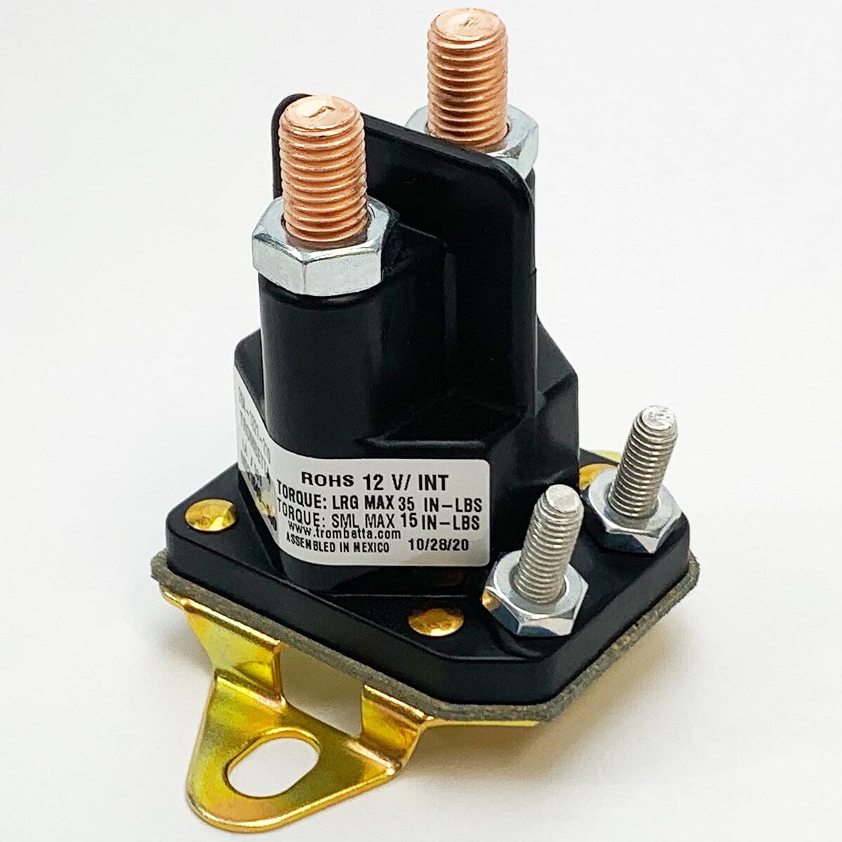 Trombetta 784-1221-210 12 Volt High Performance Plastic DC Contactor ...