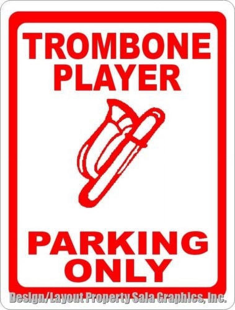 Trombone Player Sign - Walmart.com