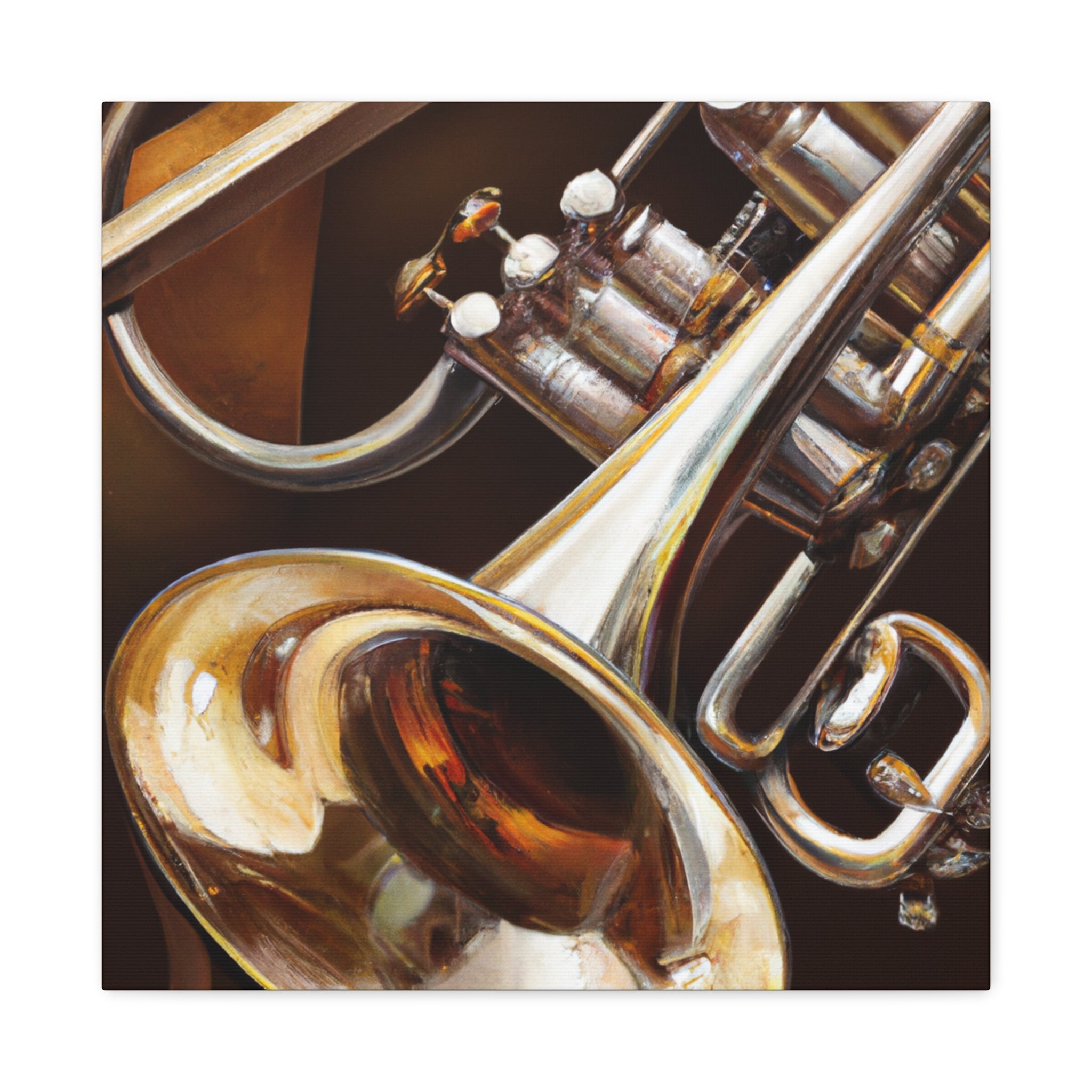 "Trombone Through Time" - Canvas - Walmart.com