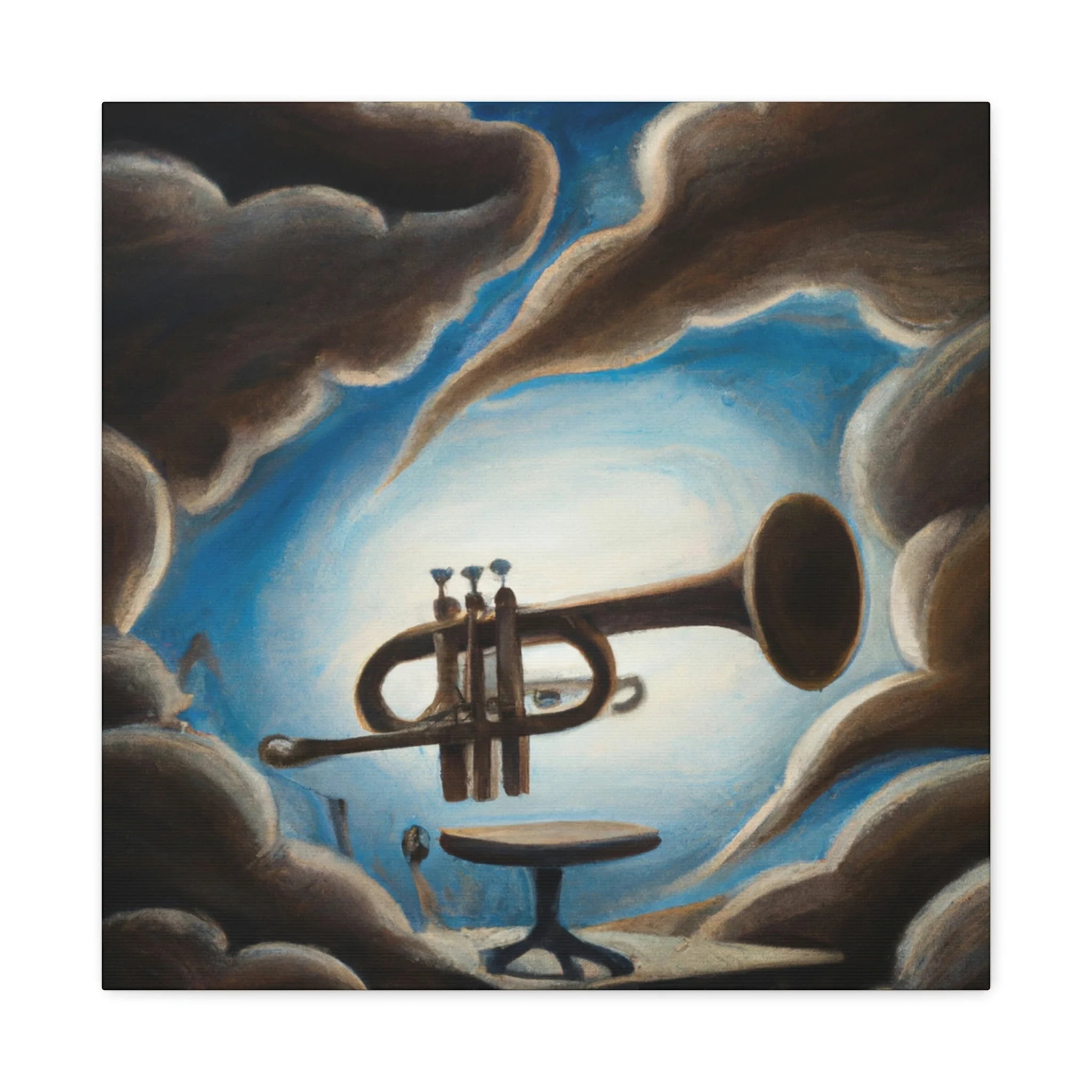 Trombone in Majesty. - Canvas - Walmart.com