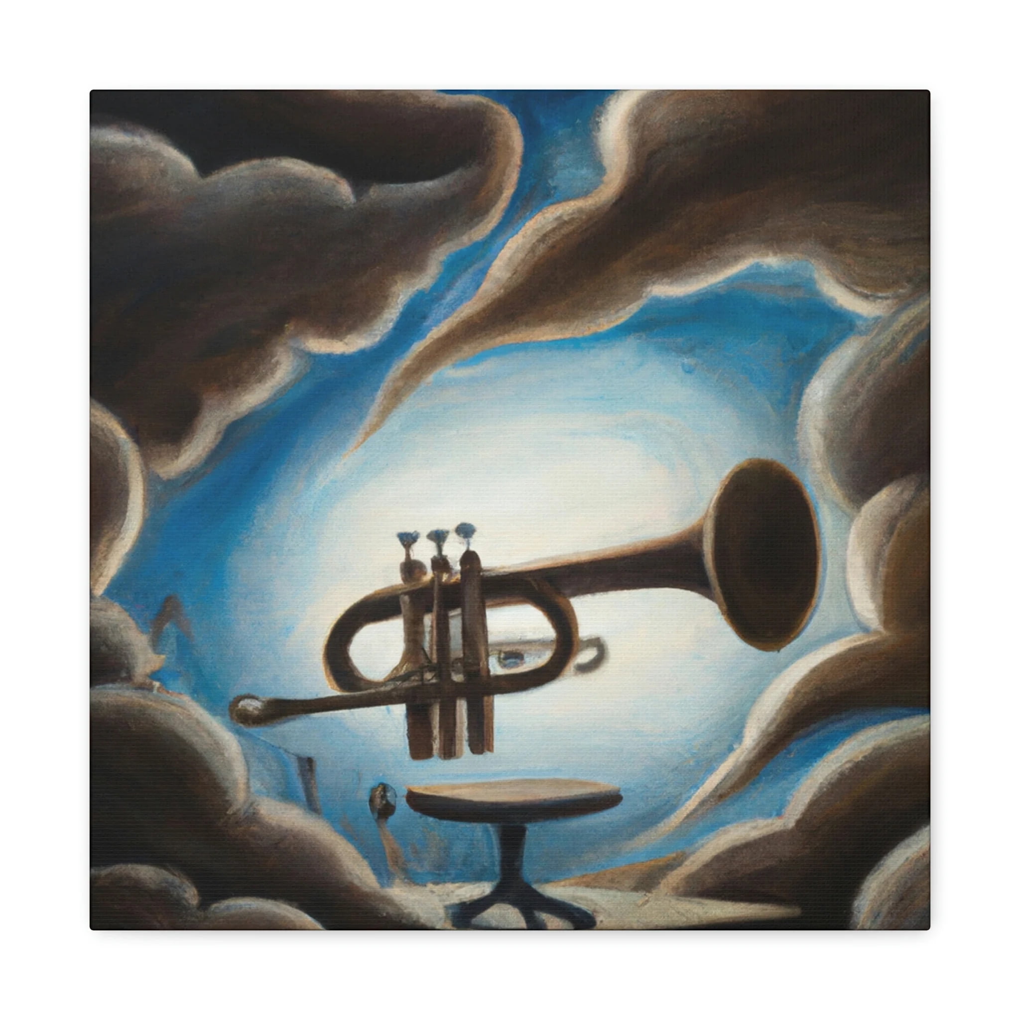 Trombone in Majesty. - Canvas - Walmart.com