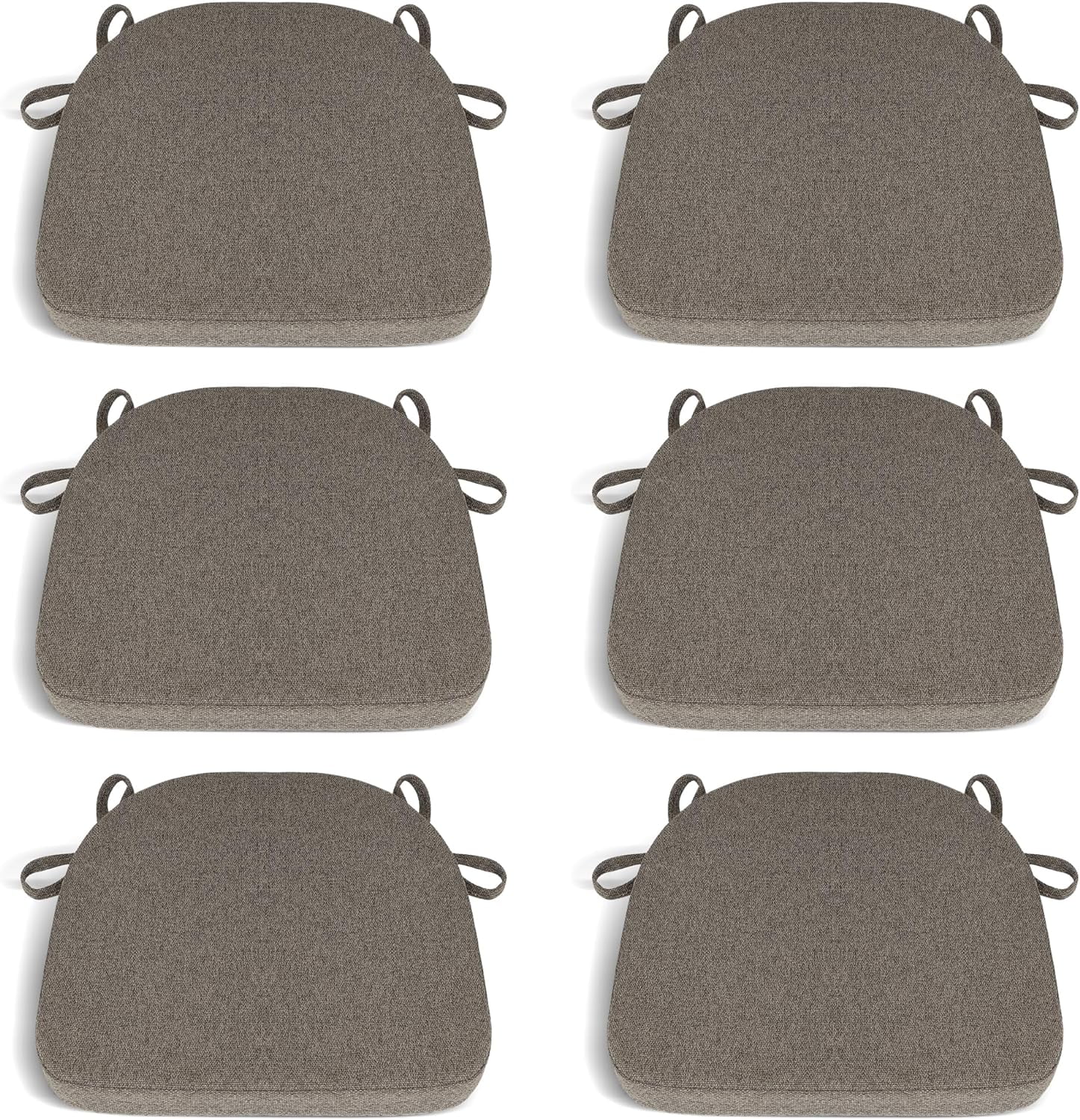Tromlycs Chair Pads for Dining Chairs Cushions Kitchen 6 Pack Room Seat ...