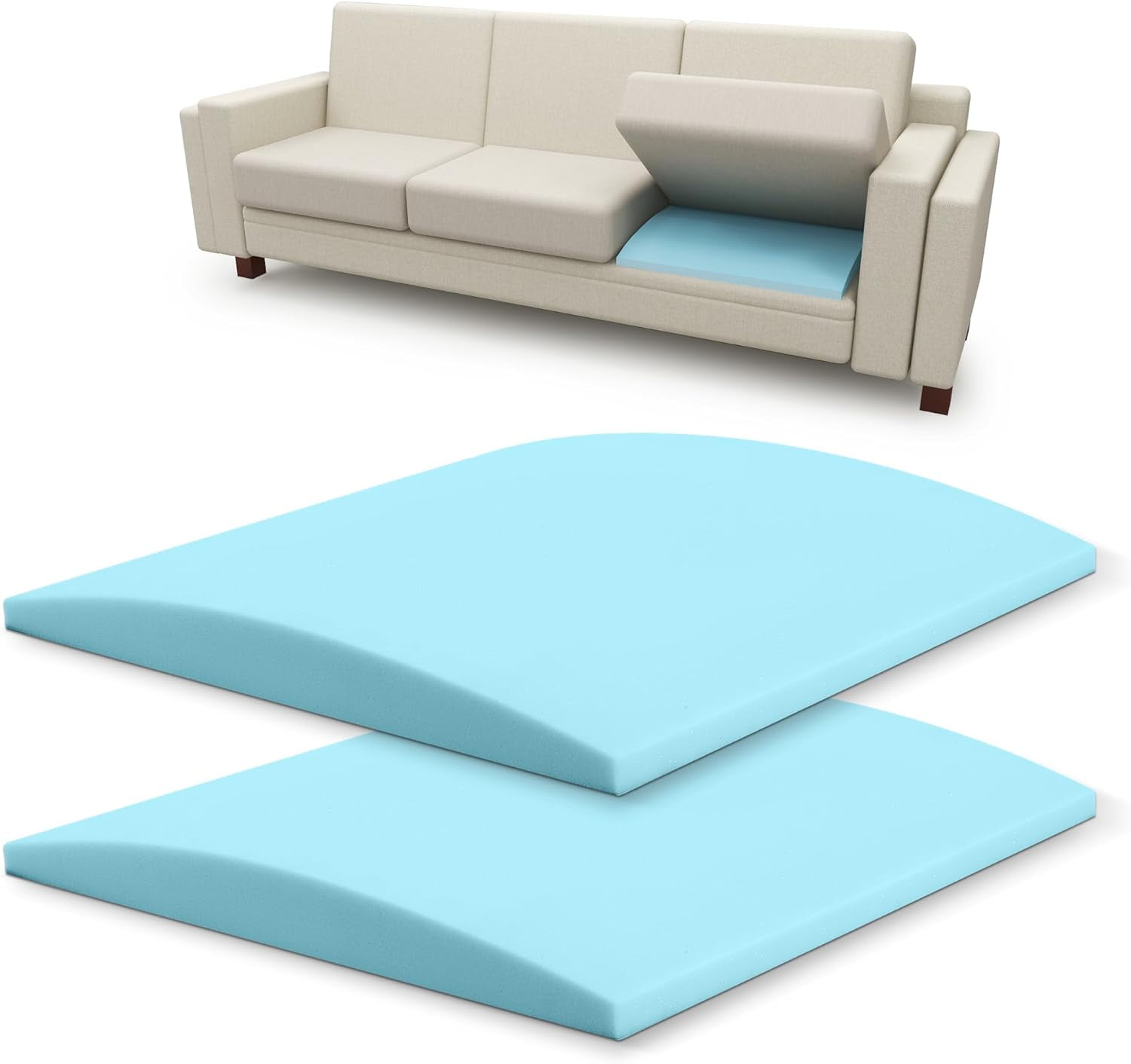 Tromlycs Couch Sofa Cushion Support for Sagging Seat Curve Furniture ...