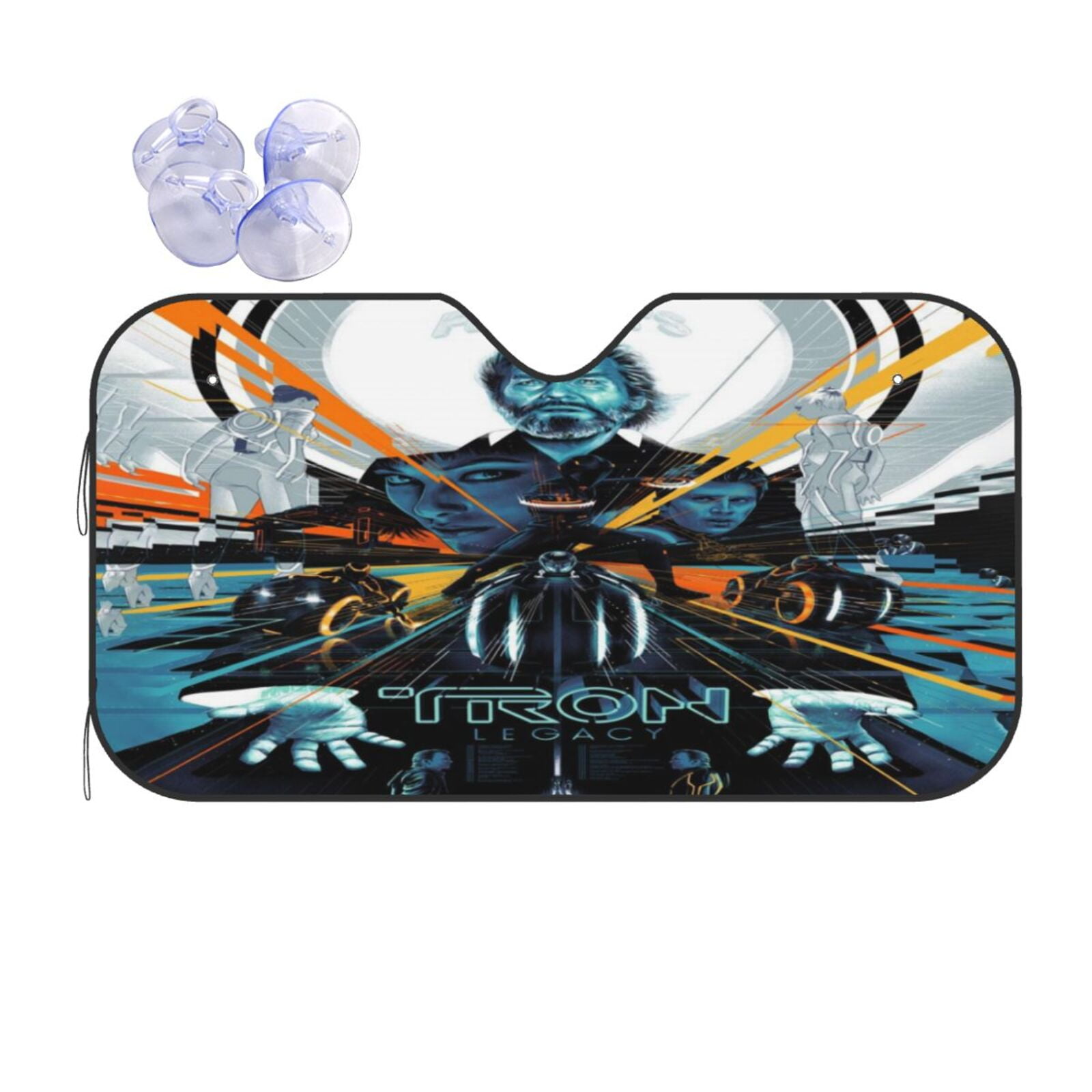 Tron Ar-,e Car Sun Shade Windshield Cartoon Sun Shade for Car Truck ...