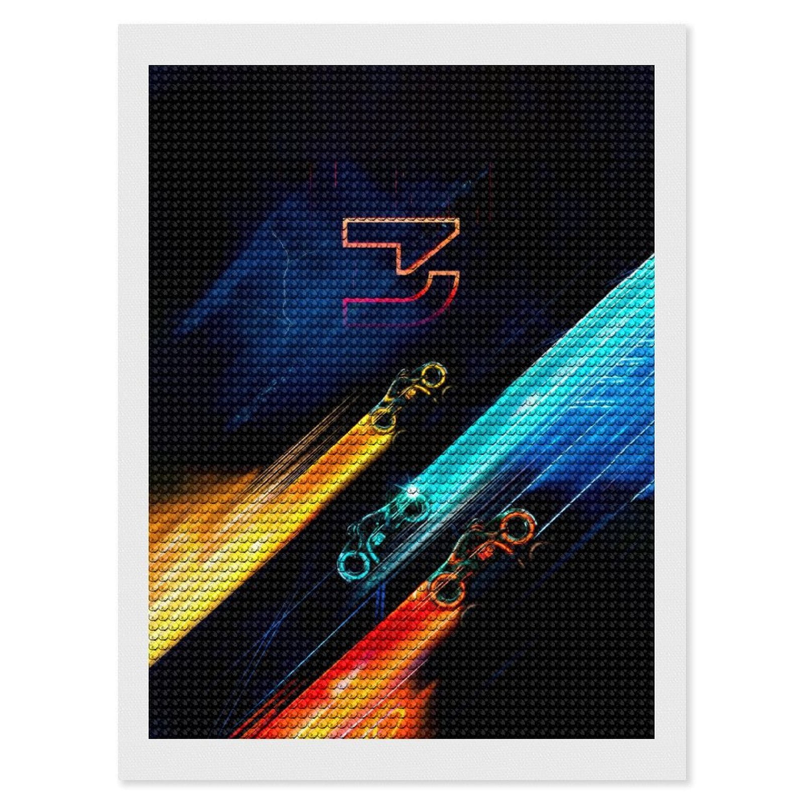 Tron Ar-,e Diamond Art Kits DIY 5D Anime Painting by Number Kits Full ...