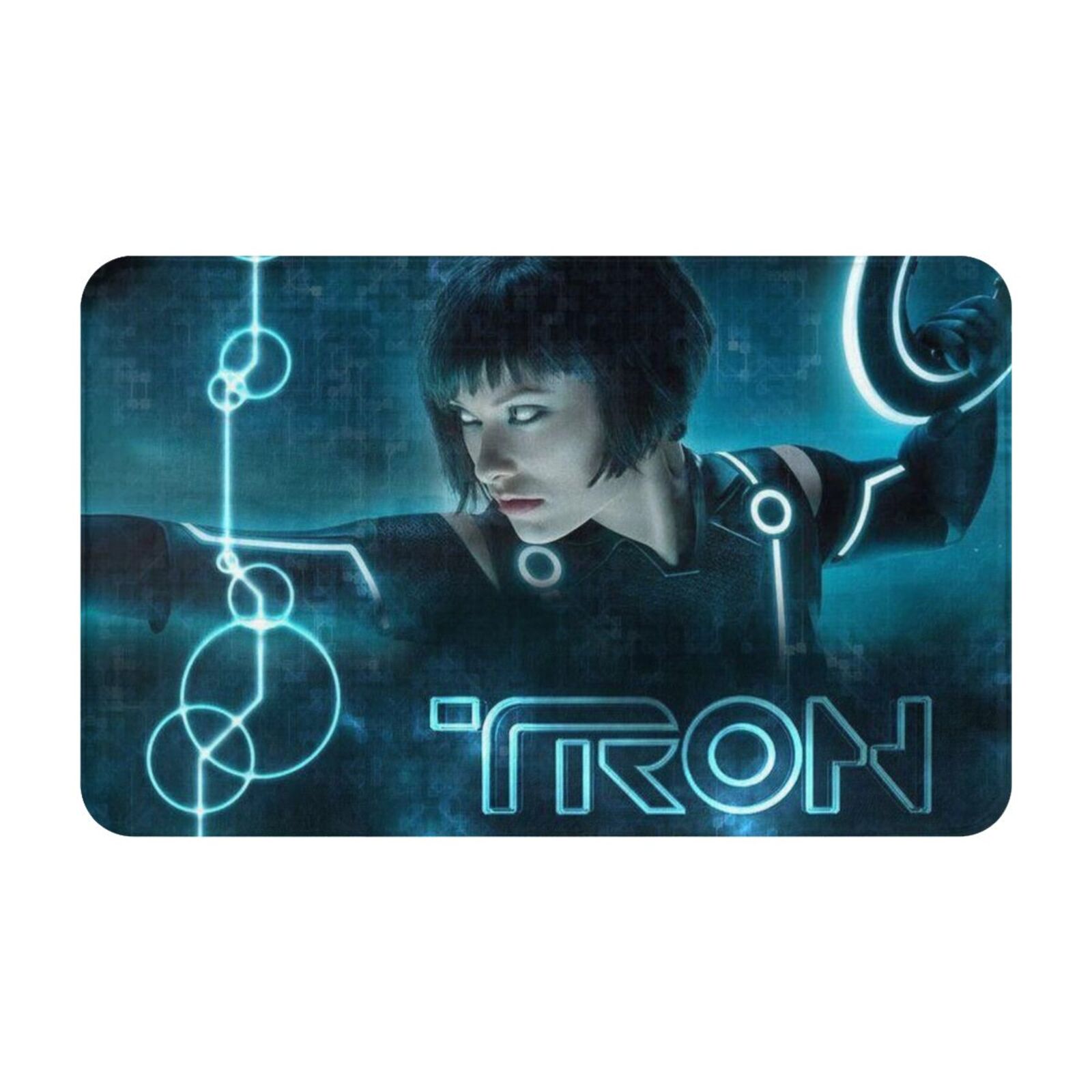 Tron: Ares Movie Bath Mats Carpet Black 20" X 31.5 Inch Bathroom Rugs ...