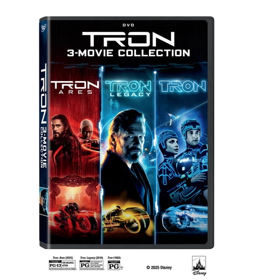 Tron: Ares / Tron: Legacy / Tron Multi-Feature (3 Disc) (DVD) Walt ...
