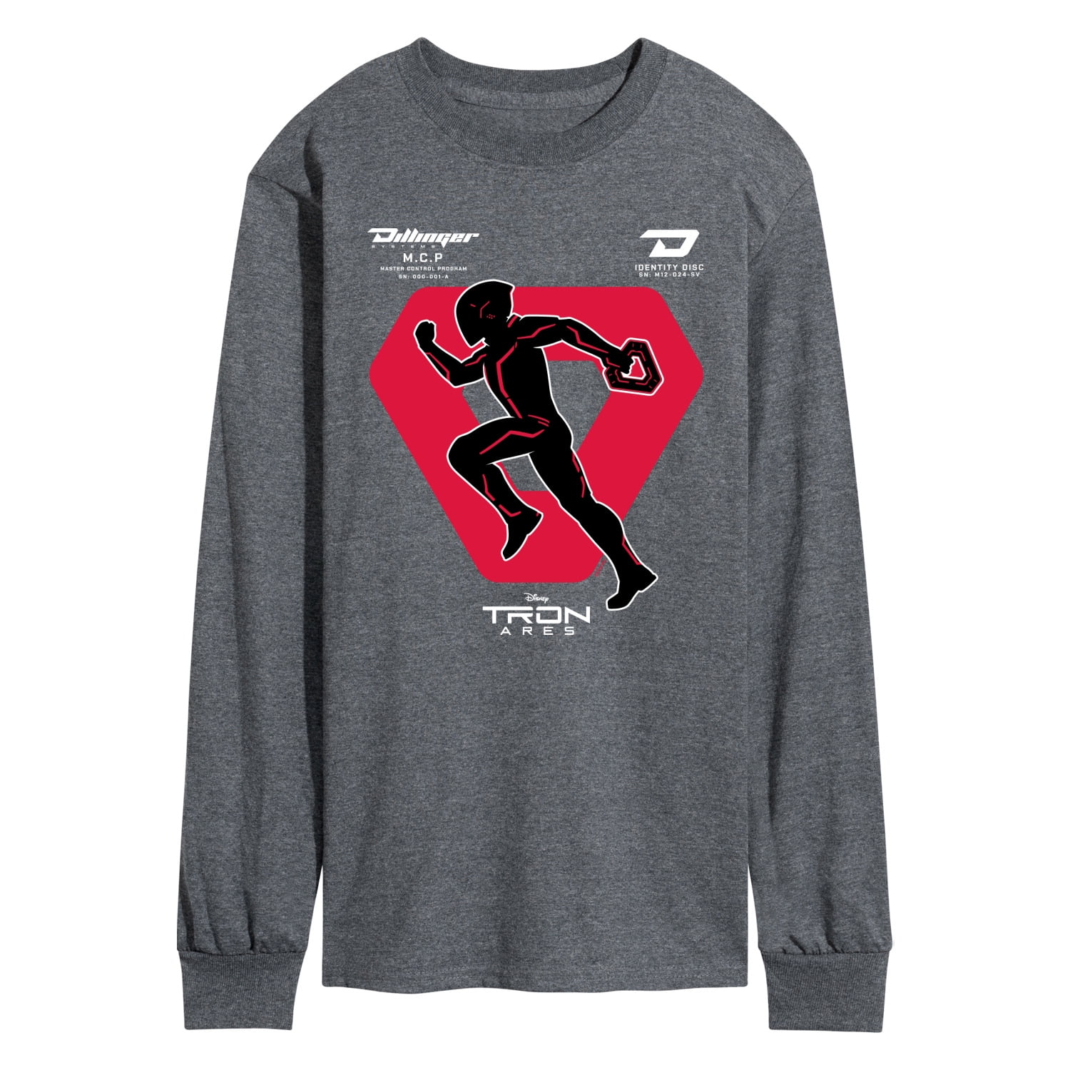 Tron Ares - Tron Runner - Men's Long Sleeve Graphic T-Shirt - Walmart.com