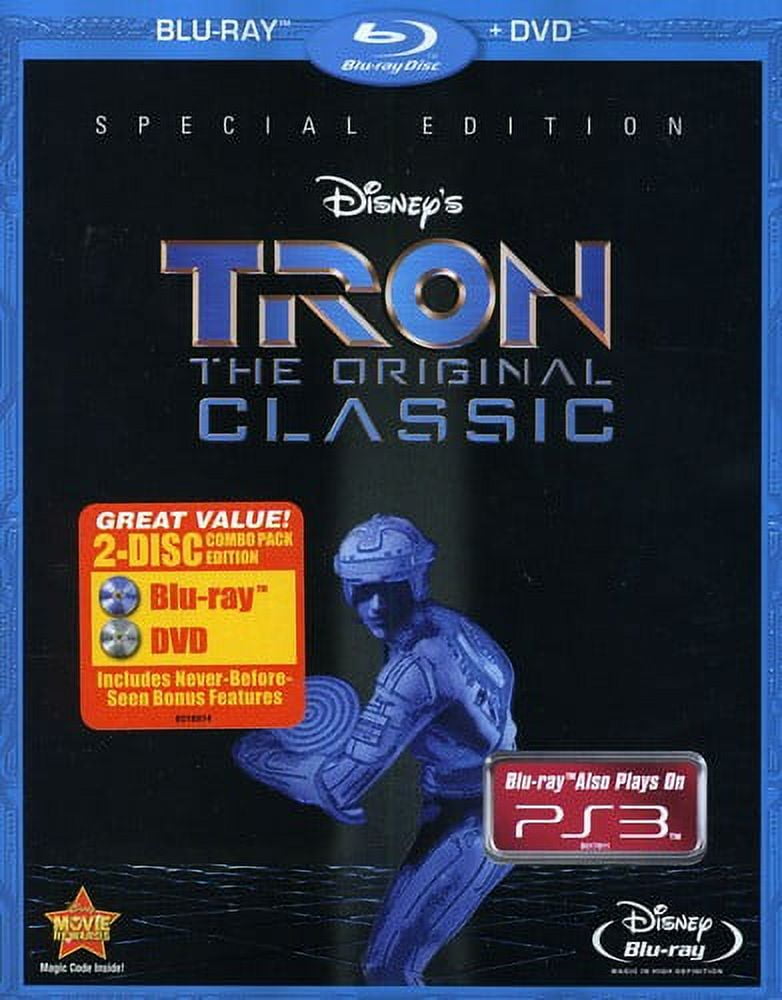 Tron (Blu-ray + DVD), Walt Disney Video, Sci-Fi & Fantasy - Walmart.com