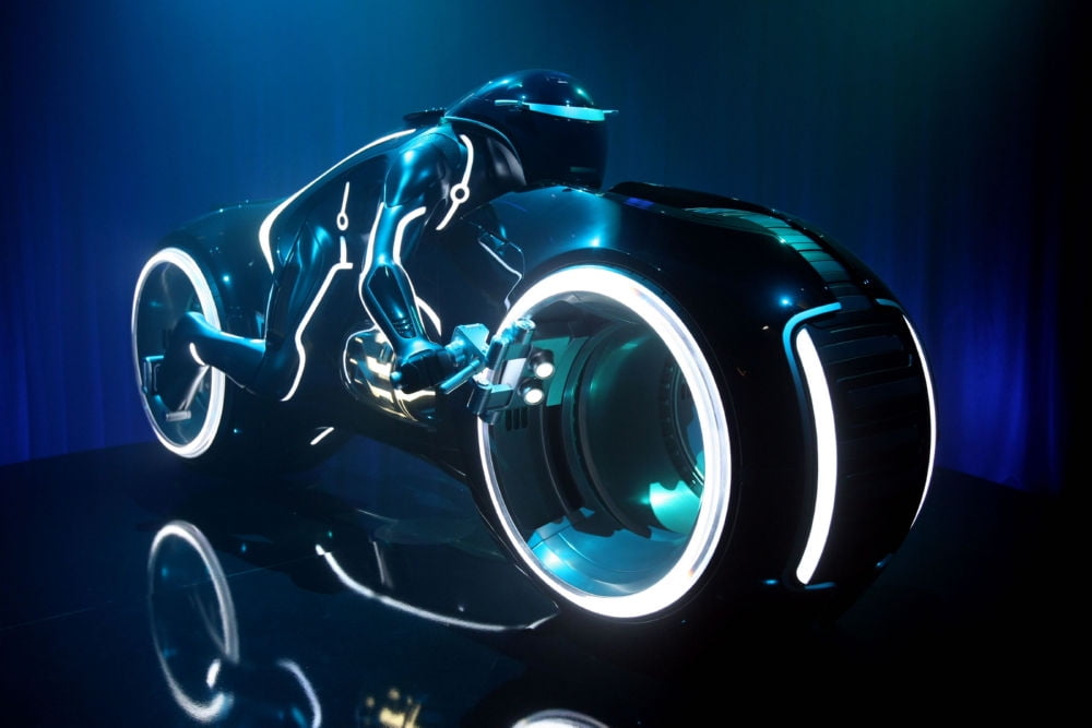 Tron Cycle Movie Poster 12x16 Print on Metal Sign 12in x 16in Multi ...