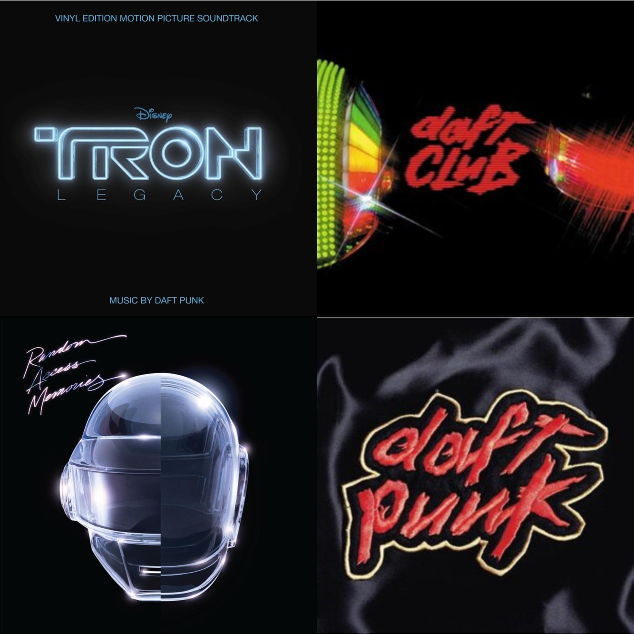 Tron: Legacy Ost (2LP/180G) & Daft Club (2LP) & Random Access Memories (10Th Anniversary Edition ...