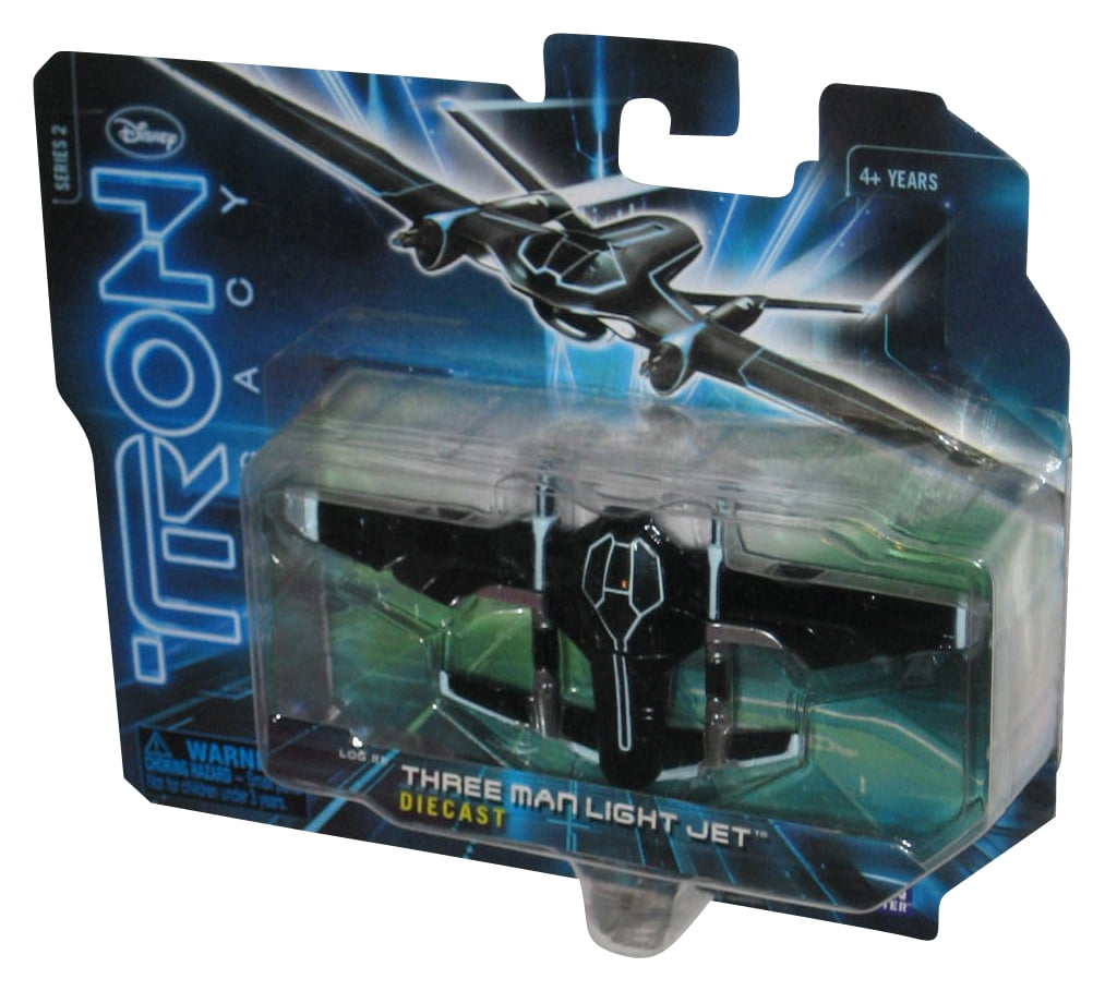Tron Legacy Three Man Light Jet 1:50 Die-Cast (2010) Spin Master ...