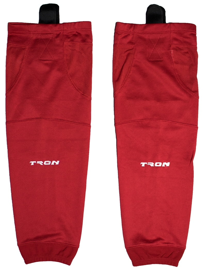 Tron SK100 Dry Fit Ice Hockey Socks (Red) - Walmart.com
