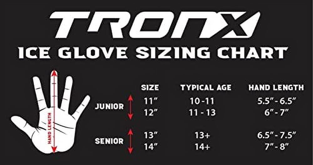 TronX E1.0 Adult Senior Junior Ice Hockey Gloves - Walmart.com