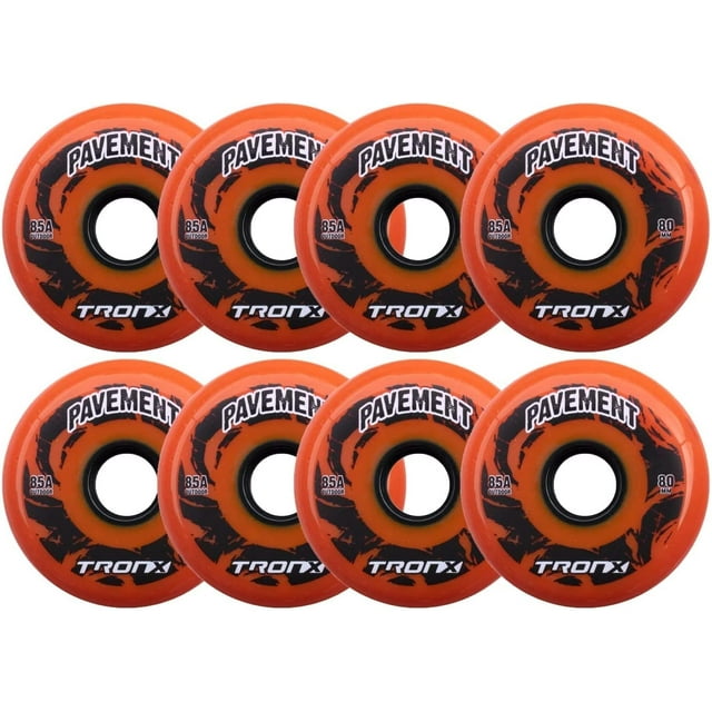 TronX Outdoor Pavement Asphalt Hilo 4-72MM/4-80MM 85A Inline Roller ...