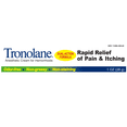 Tronolane Anesthetic Hemorrhoid Cream, Shrinking Ointment, 1 oz, 2 Pack ...