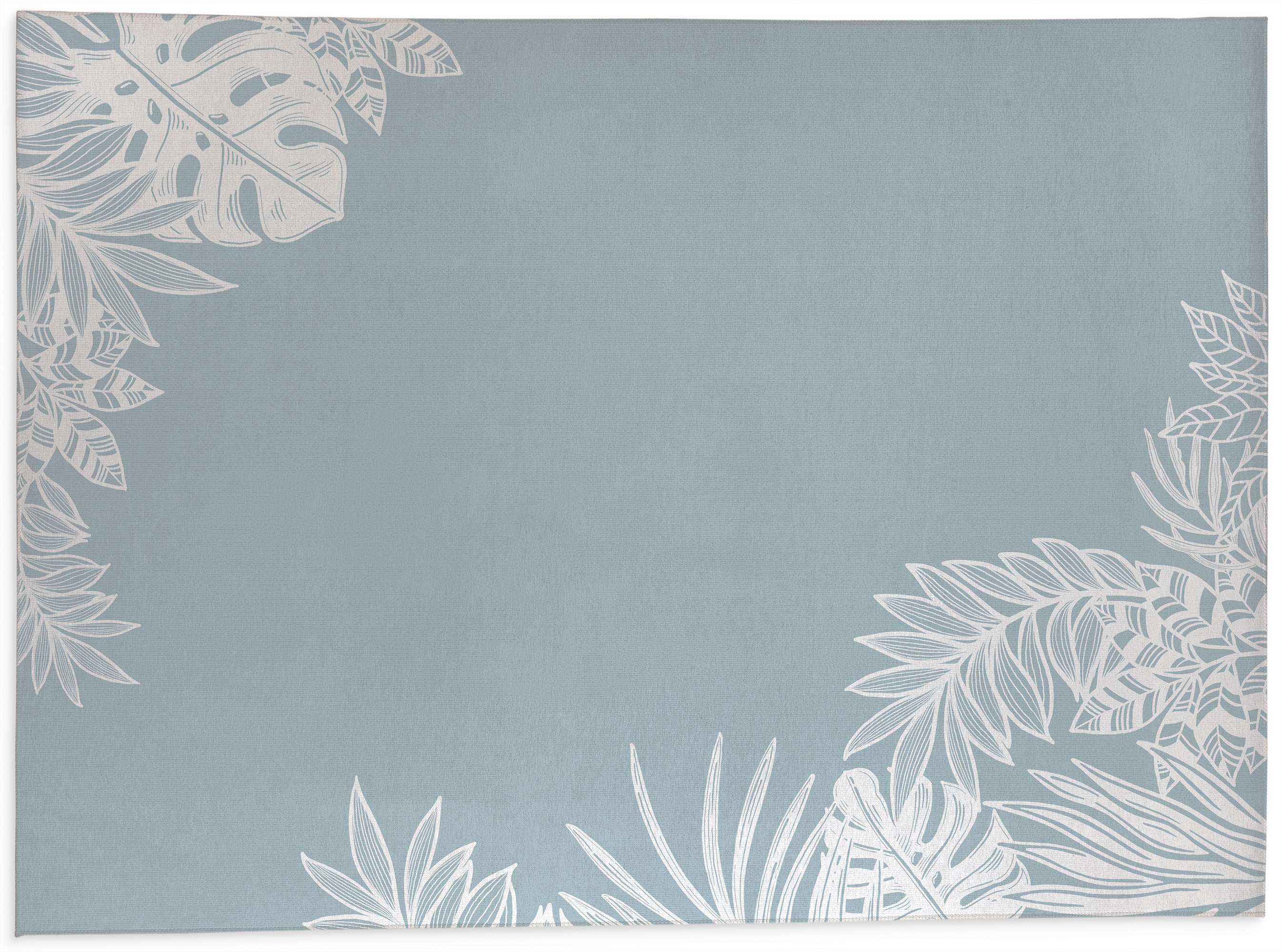 Tropez Sky Blue Office Mat by Kavka Designs - Walmart.com