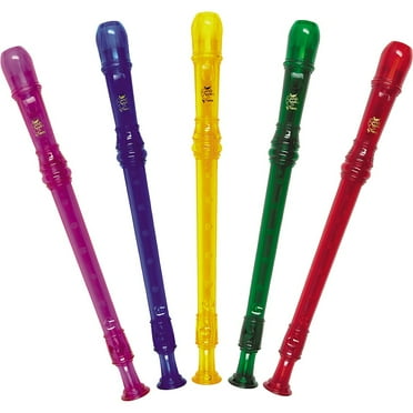 Lyons Plastic Soprano Recorder with Fingering Chart, Musical Instrument ...