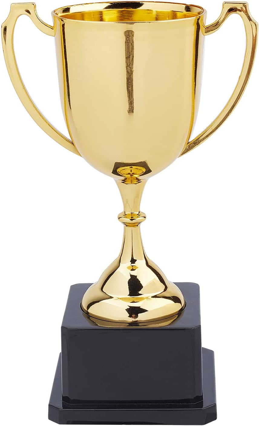 Trophy Cup 7.4inch Plastic Trophies for Party Favors Props Rewards ...