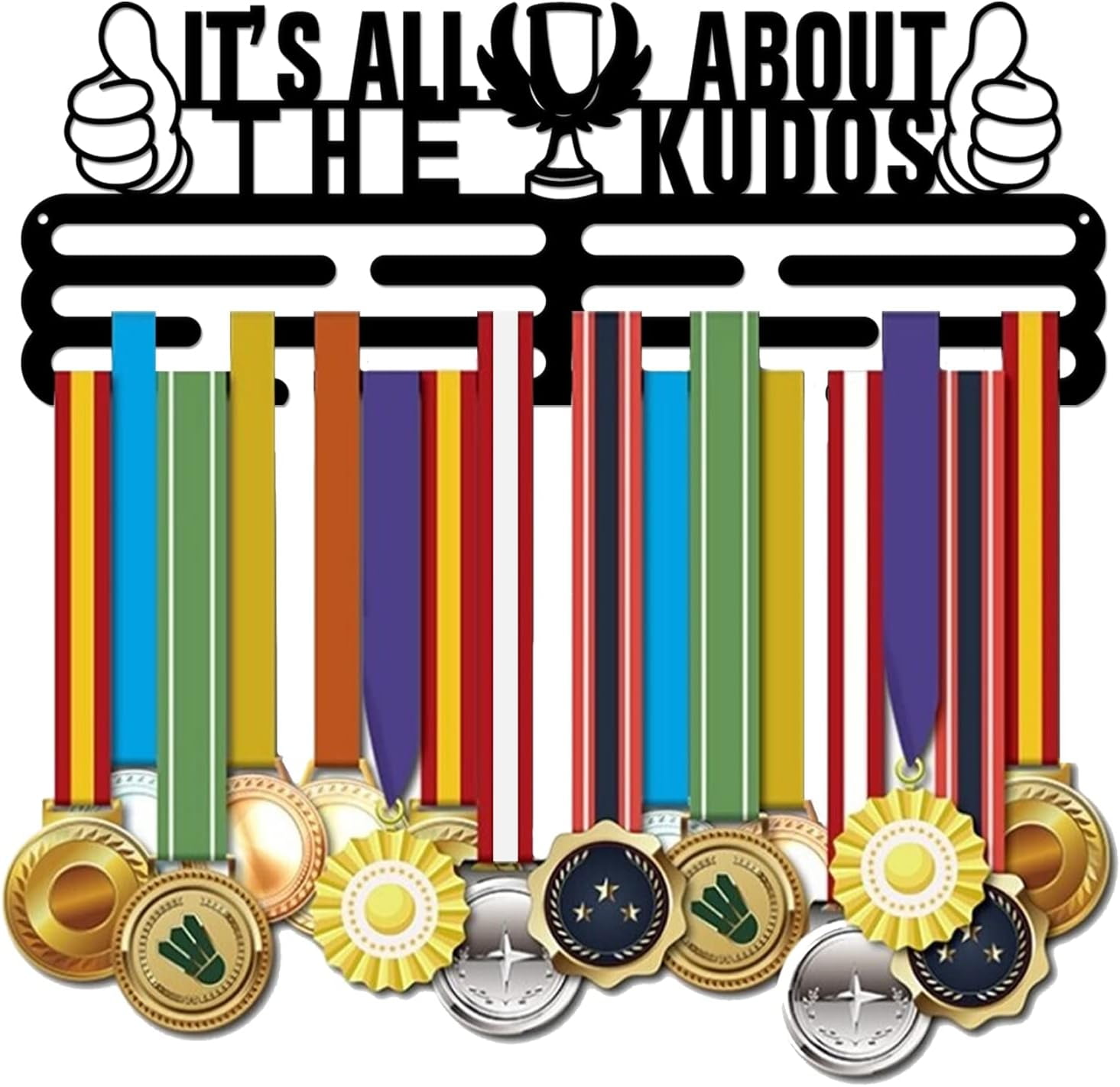 Trophy Medal Hanger Display Competition Medal Holder Iron Sports Medals ...