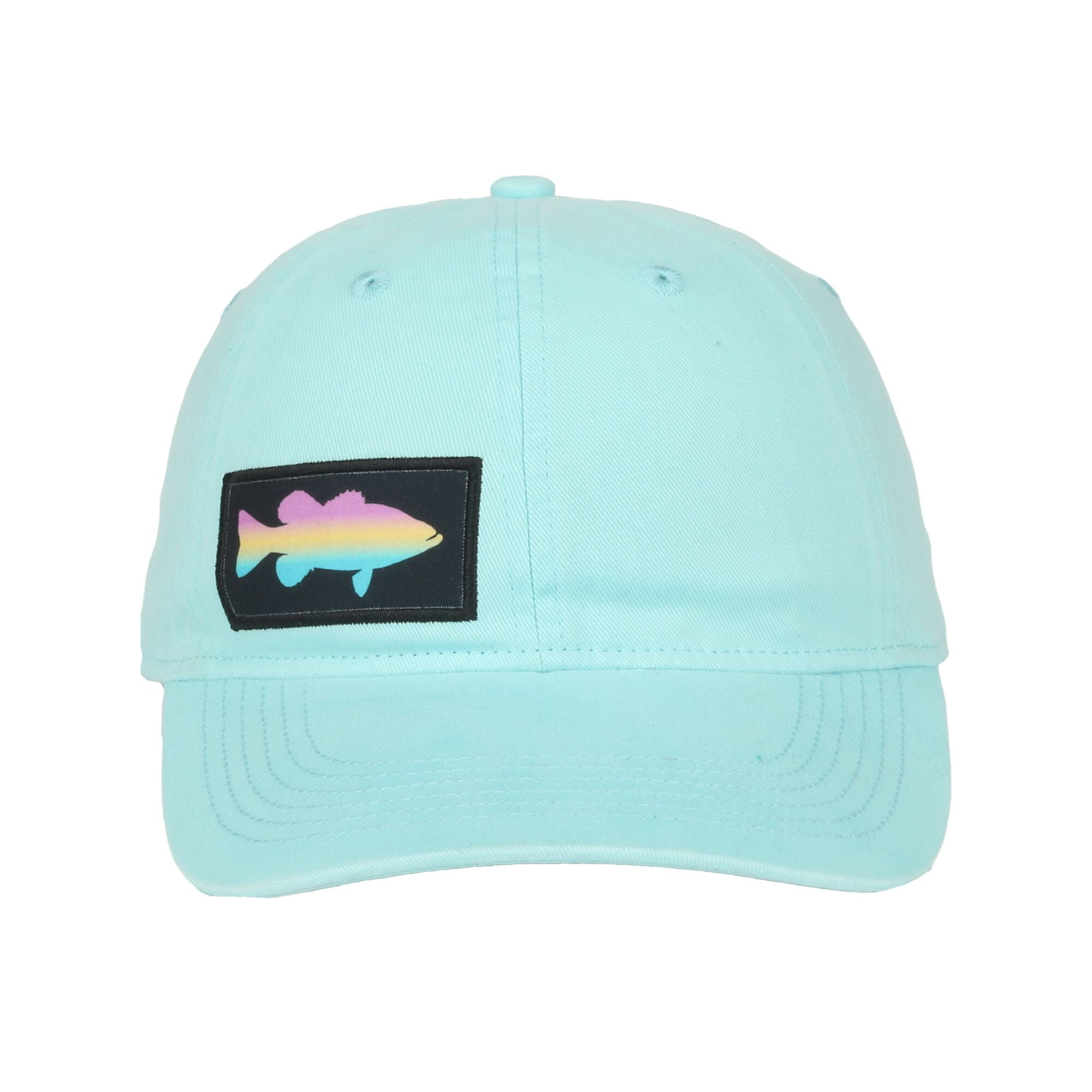 Trophy Tracker Womens Turquoise Bass Adjustable Cap - Walmart.com
