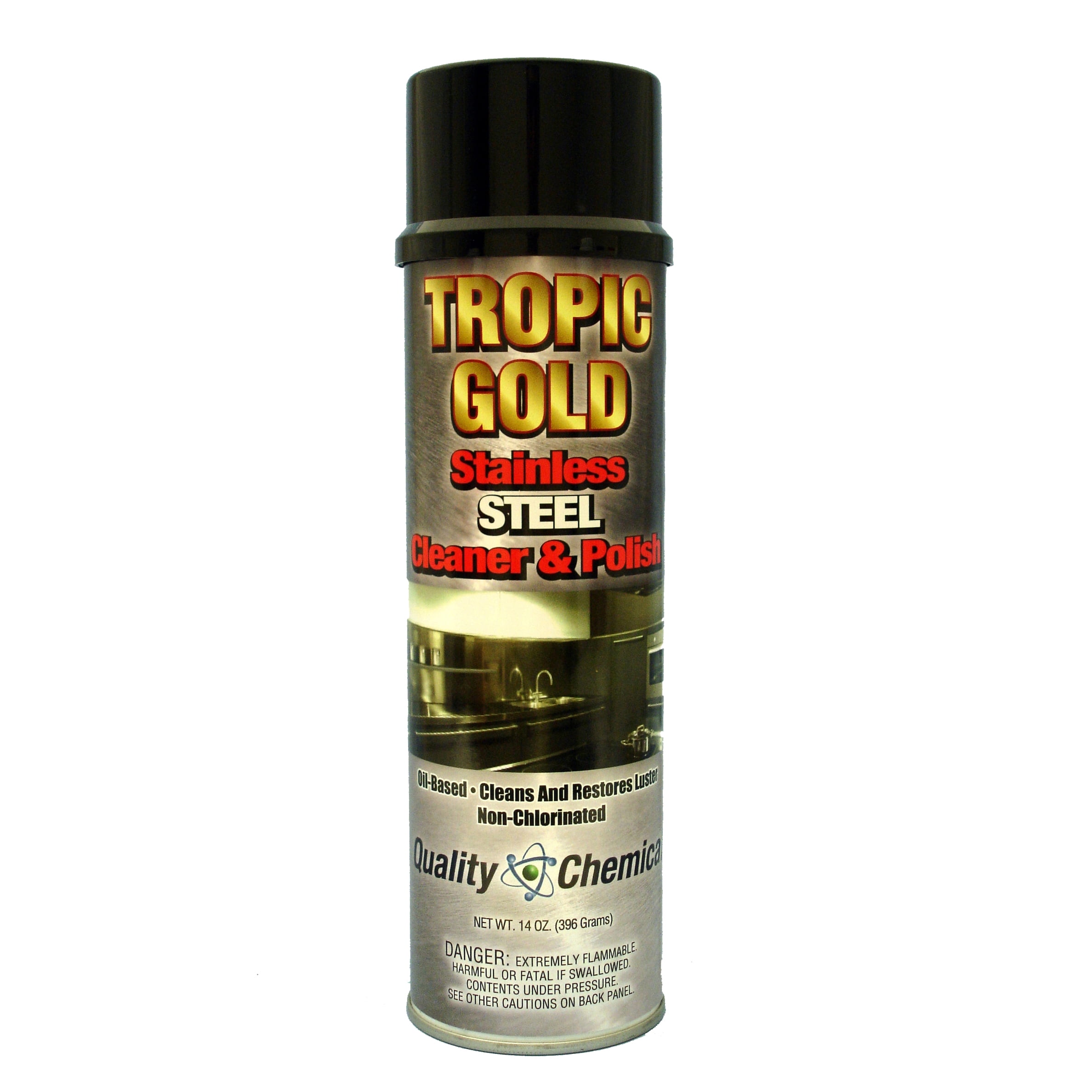 Tropic Gold Stainless Steel Polish & Cleaner - Case of 12 - Walmart.com