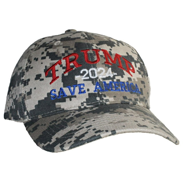Tropic Hats Adult Embroidered Trump 2024 Save America Adjustable ...