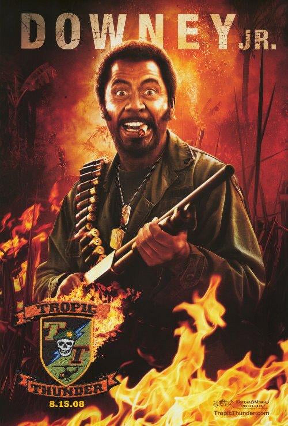 Tropic Thunder POSTER (27x40) (2008) (Style C) - Walmart.com