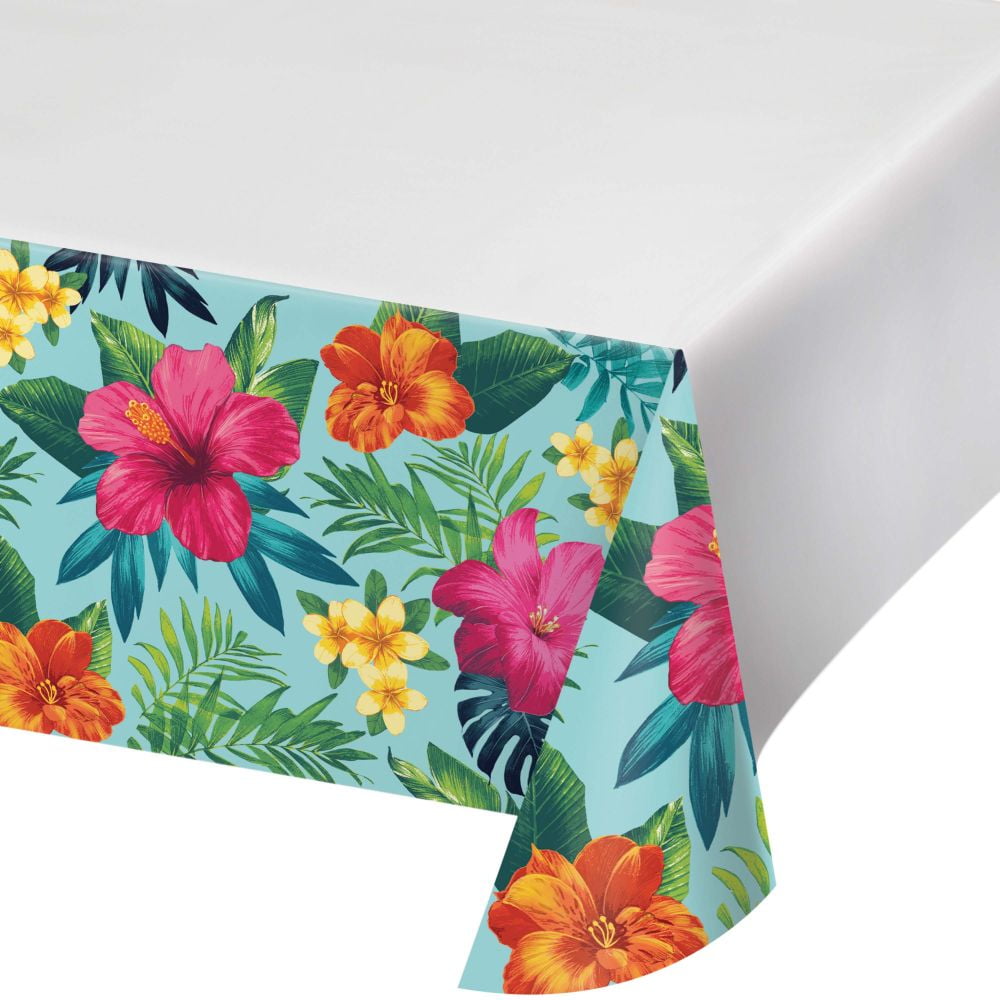 Tropic Time Paper Tablecloth - Walmart.com