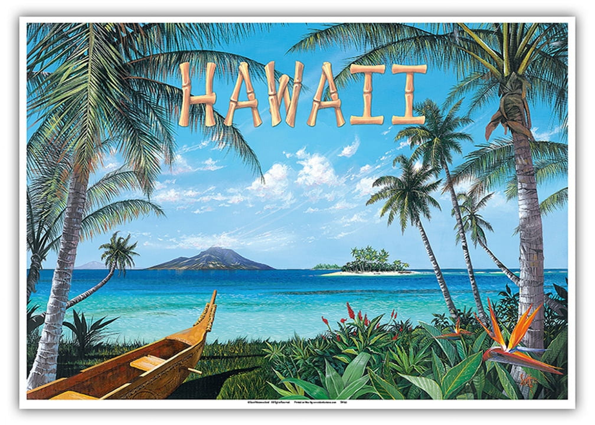 Tropic Travel Hawaii - Hawaiian Paradise Ocean View - From an Original ...