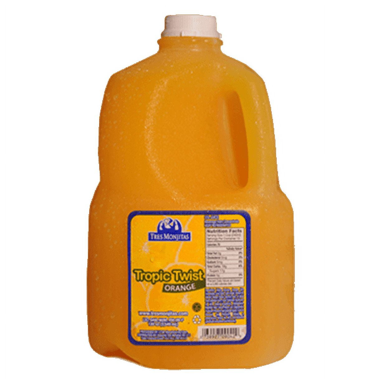 Tropic Twist, Orange Juice Flavor, 120 oz, Refrigerated, No Pulp ...