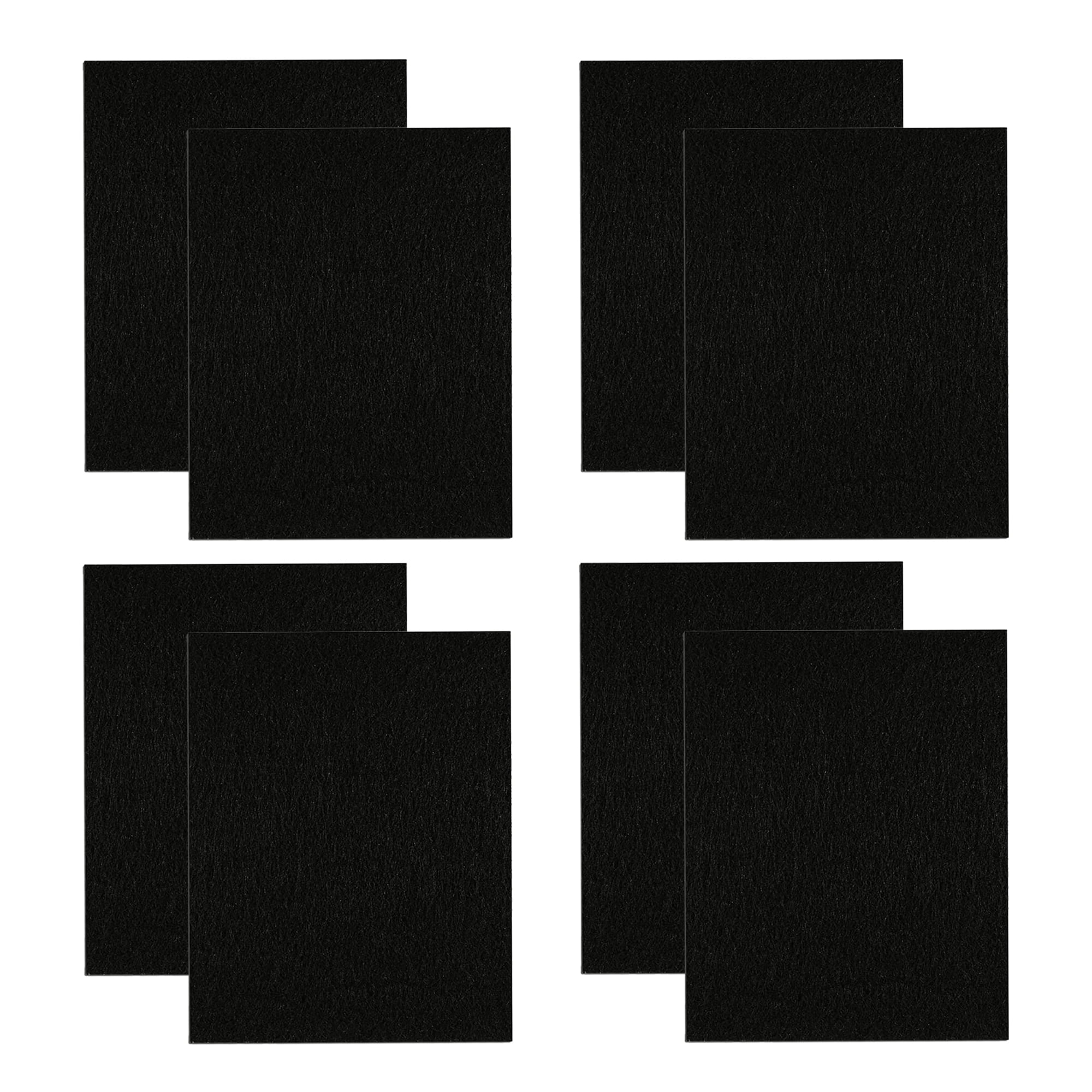 TropicAqua 6 Inch x 4.4 Inch Charcoal Cat Litter Box Replacment Filter ...