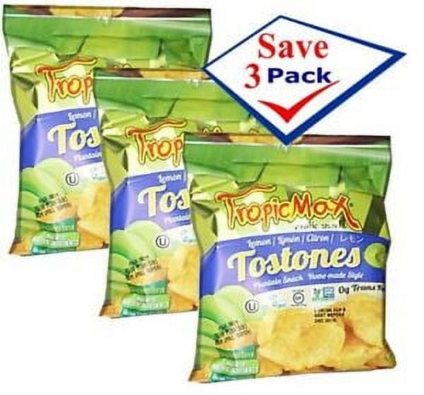 TropicMax Mini Tostones with Lemon 2 oz. Pack of 3 - Walmart.com