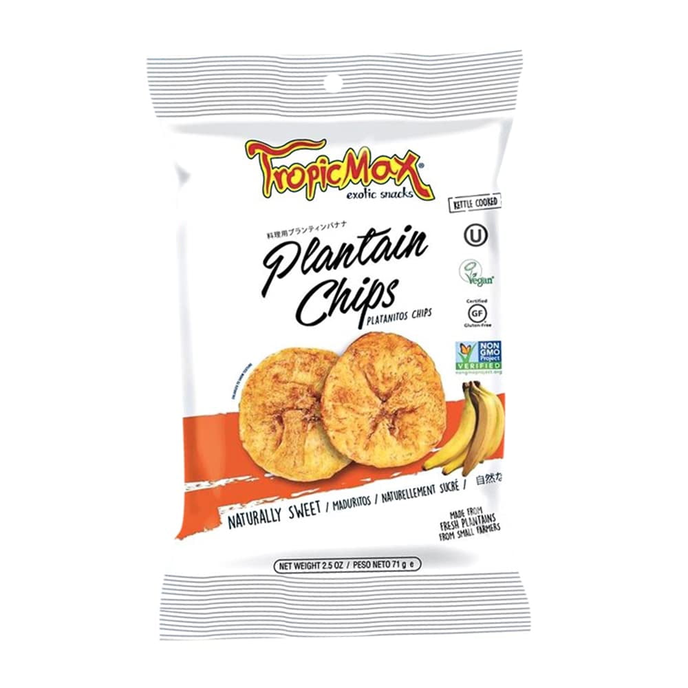 TropicMax - Plantain Chips CM31 with Sweet (Maduritos) Flavor - Gluten ...