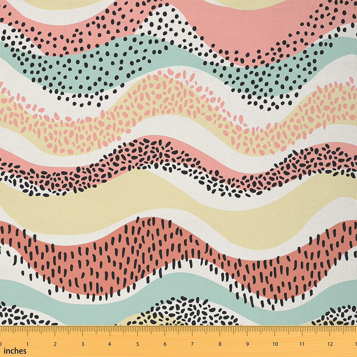 Tropical Beach Fabric by the Yard, Abstract Ocean Upholstery Fabric for Chairs Sofa, Marble ...