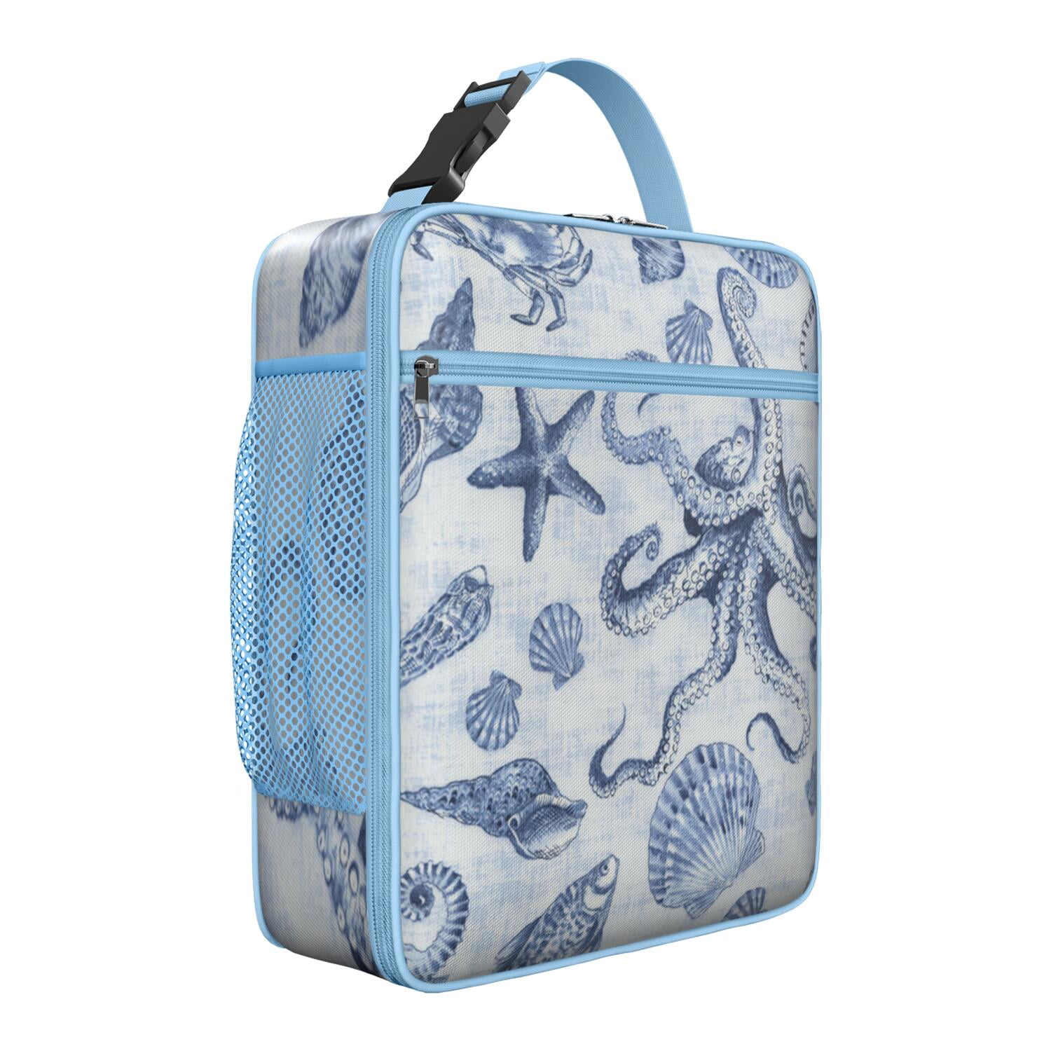 Tropical Beach Insulated Lunch Bag, Reusable Waterproof Cooler Tote ...