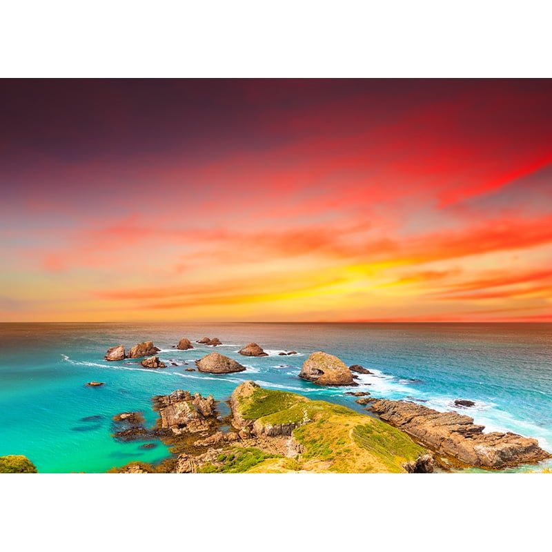 Tropical Beach Natural Landscape Photography Backdrops Landscape Blue ...
