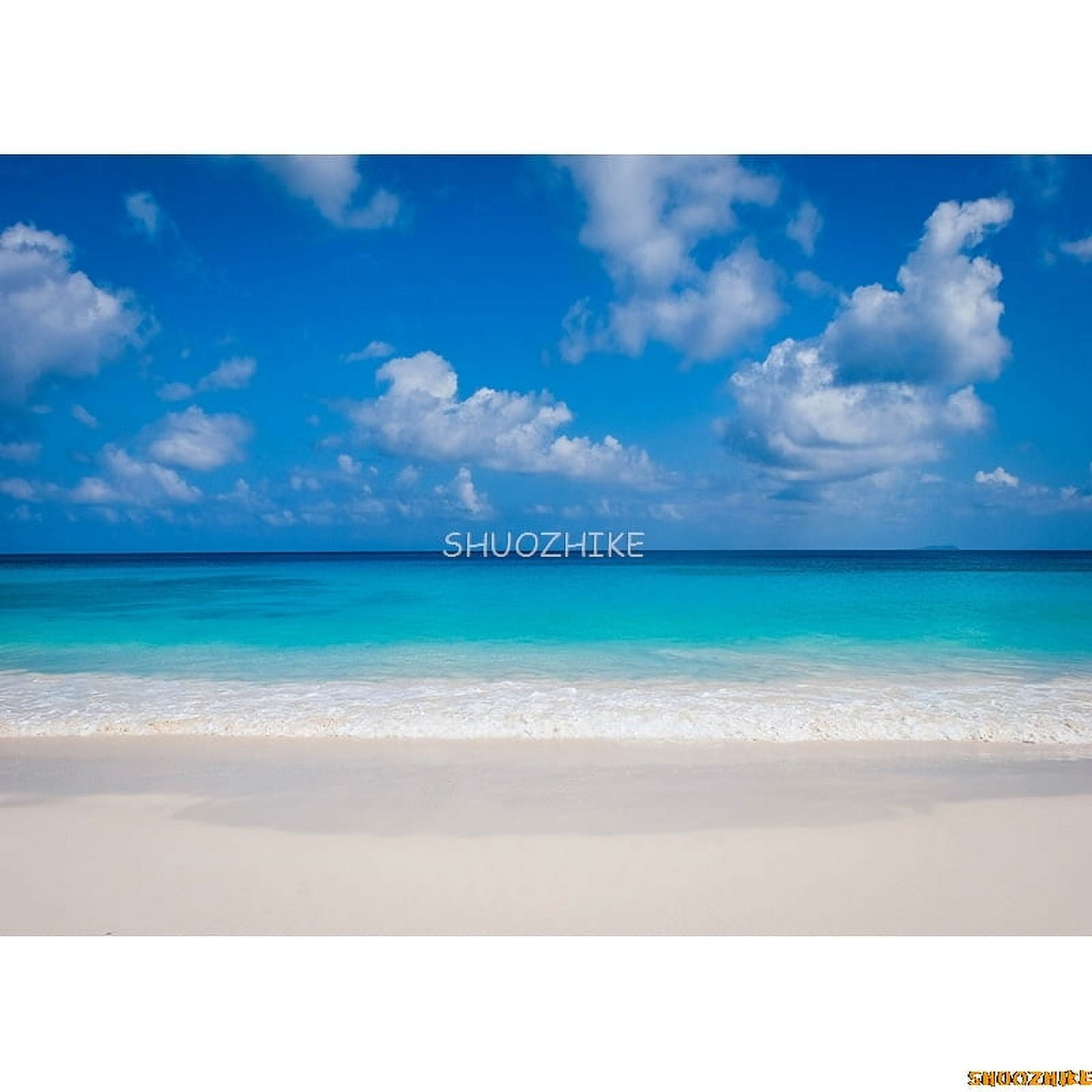 Tropical Beach Natural Landscape Photography Backdrops Landscape Blue ...